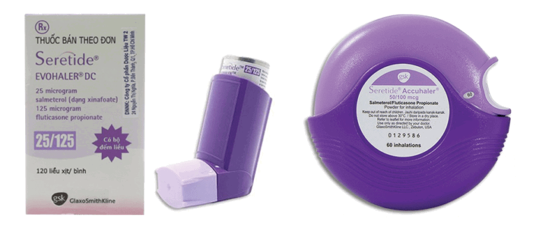 Thuốc Seretide (salmeterol, fluticasone): Công dụng, cách dùng - YouMed
