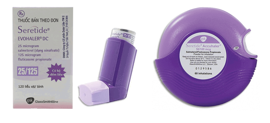 Thuốc Seretide (salmeterol, fluticasone): Công dụng, cách dùng - YouMed