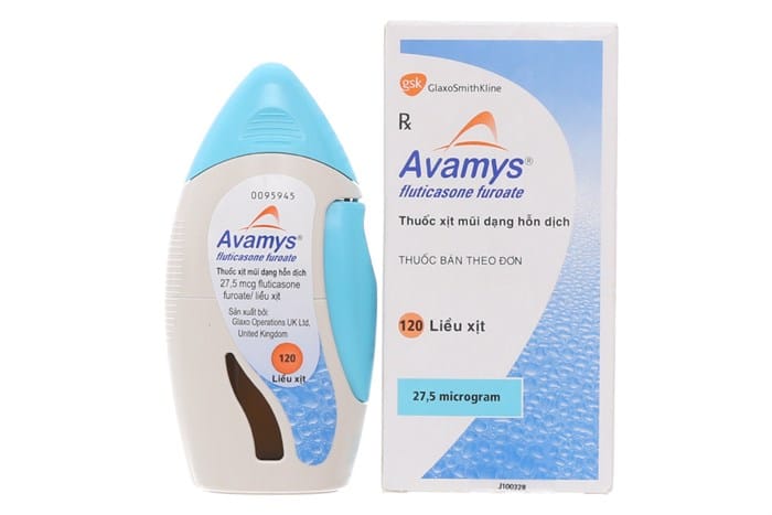 Thuốc xịt mũi Avamys (fluticasone) trong viêm mũi dị ứng và những điều ...