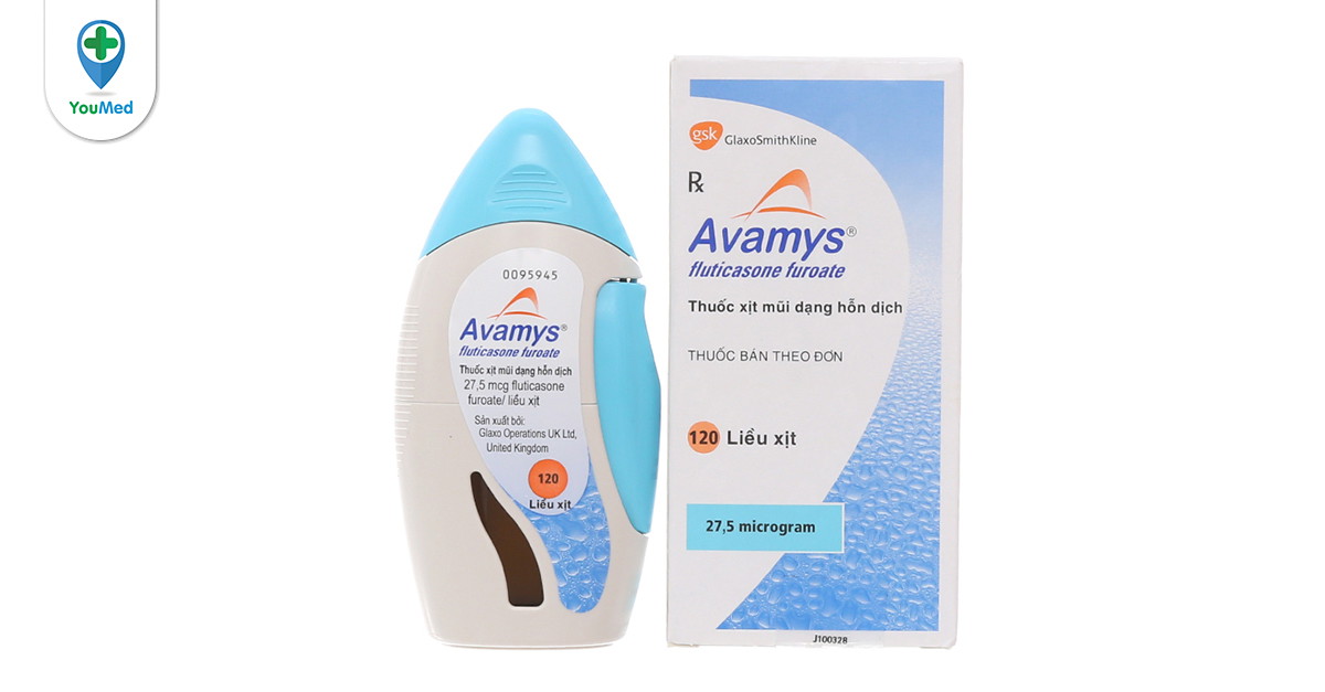 Thuốc xịt mũi Avamys (fluticasone) trong viêm mũi dị ứng và những điều ...
