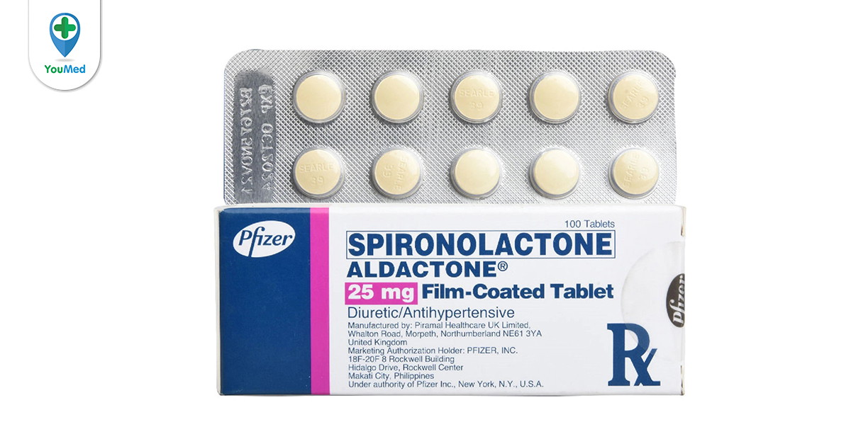 Thuốc Aldactone (spironolactone): Công dụng, cách dùng và lưu ý