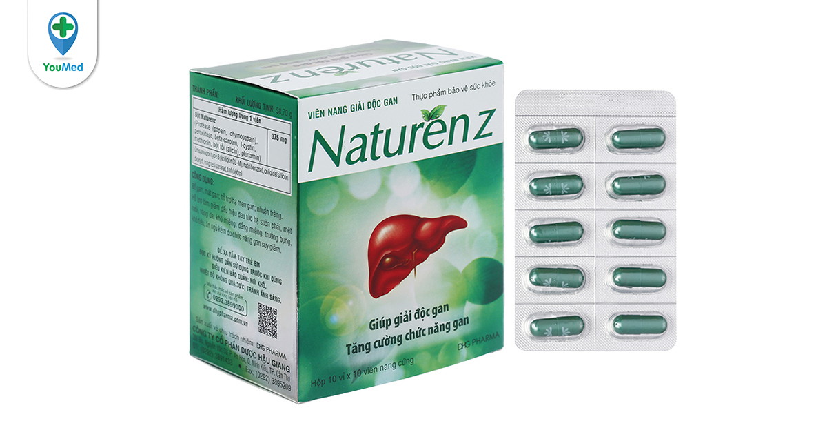 Naturenz và công dụng hỗ trợ chức năng gan - YouMed