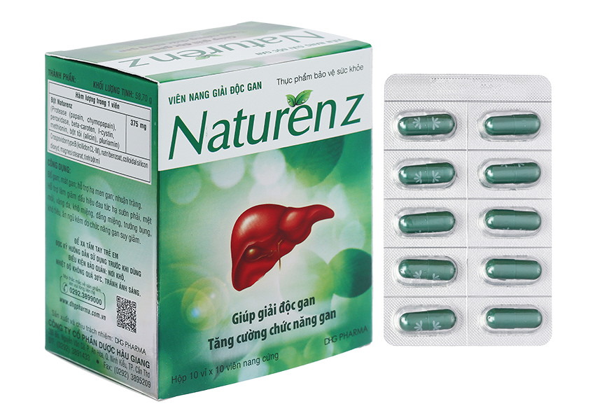 Naturenz và công dụng hỗ trợ chức năng gan - YouMed