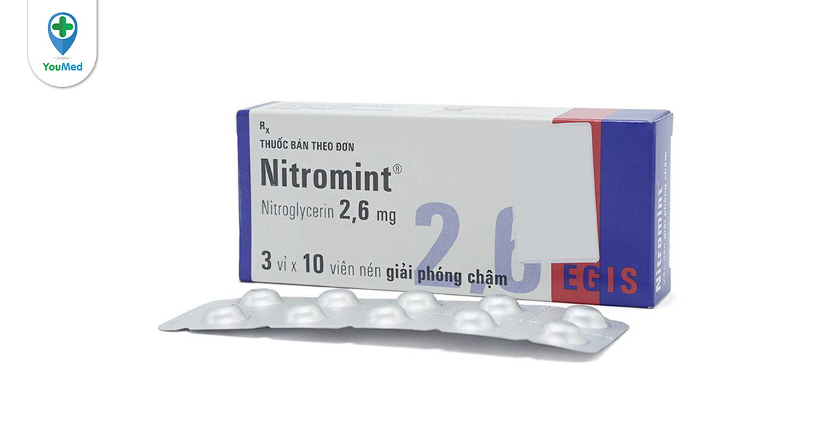 Thuốc trị đau thắt ngực Nitromint (nitroglycerin) dùng thế nào?