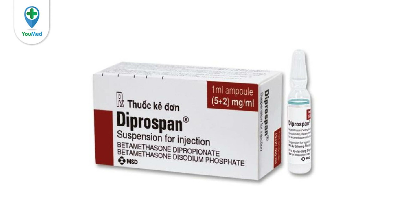 Thuốc Diprospan: Công dụng, cách dùng và lưu ý - YouMed
