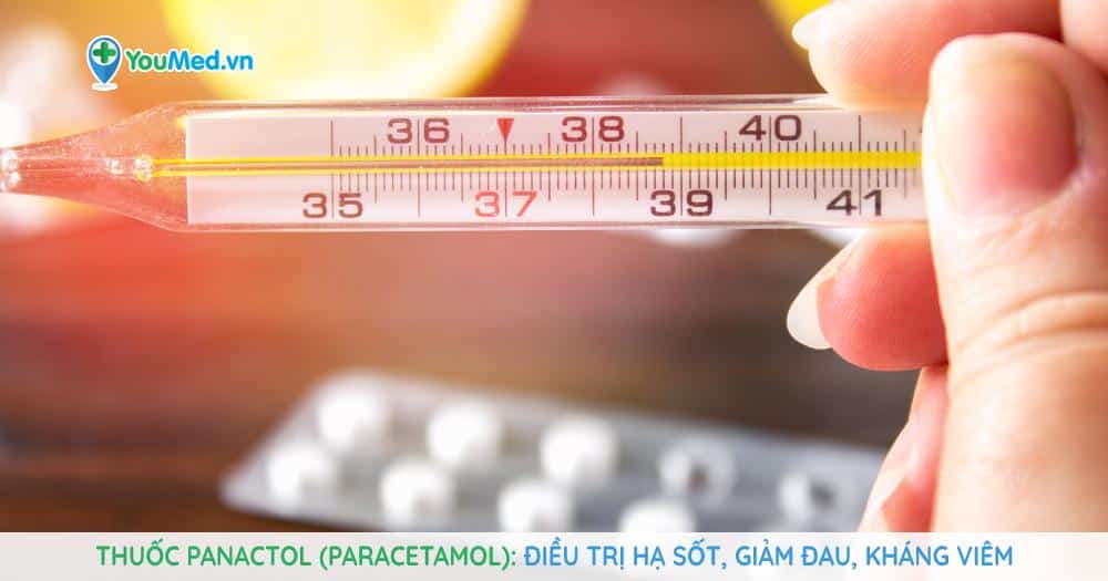 Thuốc Panactol (paracetamol): Điều trị hạ sốt, giảm đau - YouMed