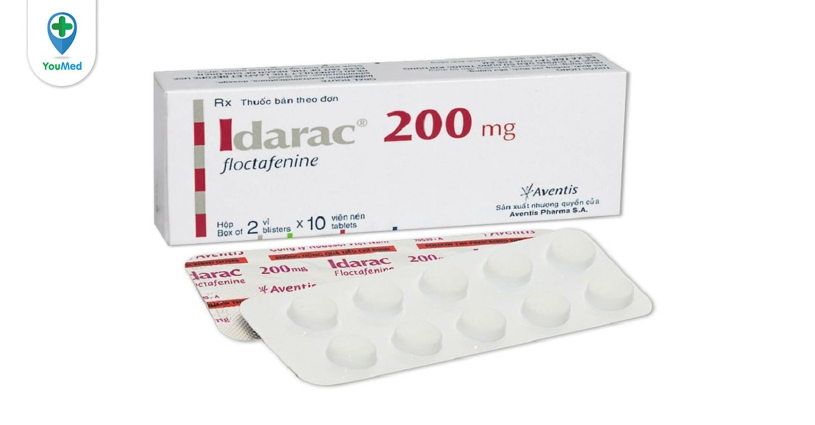 Idarac (floctafenine): Công dụng, cách dùng và lưu ý - YouMed