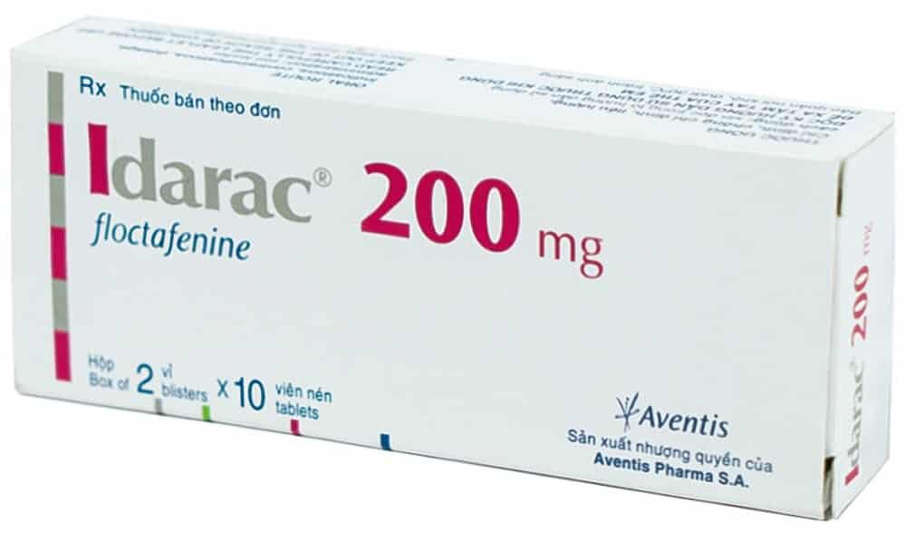 Idarac (floctafenine): Công dụng, cách dùng và lưu ý - YouMed