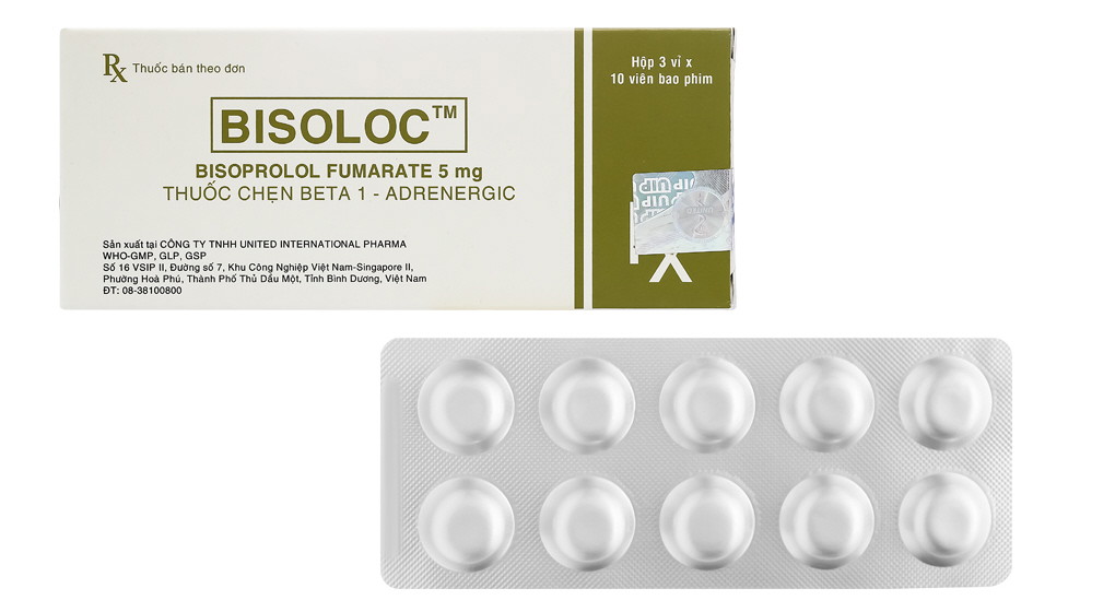 Bạn biết gì về thuốc hạ huyết áp Bisoloc (bisoprolol) - YouMed