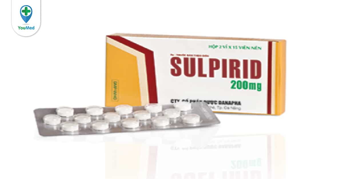 Sulpirid: Thuốc chống loạn thần và những thông tin cần lưu ý - YouMed