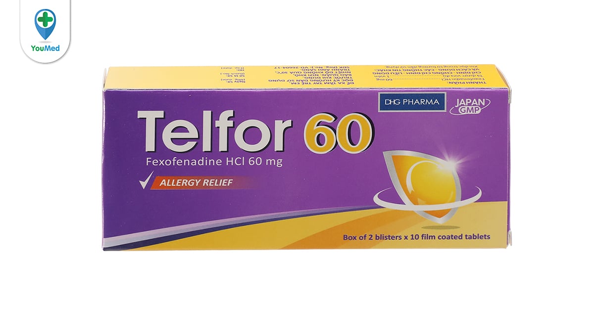 Điều trị mề đay mạn tính với thuốc Telfor - YouMed