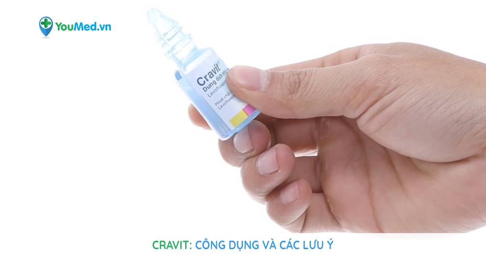 Thuốc nhỏ mắt Cravit: Công dụng, cách dùng và lưu ý