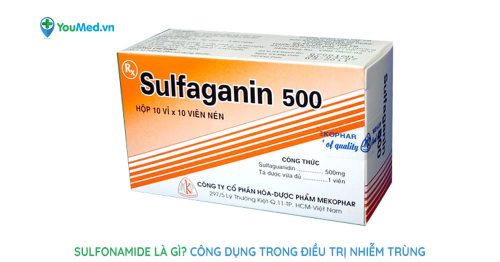 Sulfonamide là gì? Công dụng trong điều trị nhiễm trùng - YouMed