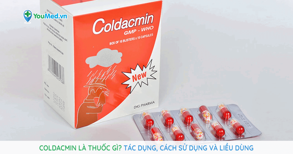 Coldacmin là thuốc gì? Tác dụng, cách sử dụng và liều dùng - YouMed
