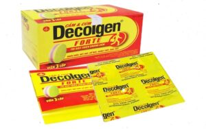 Thuốc trị cảm cúm Decolgen Forte: cách dùng và lưu ý