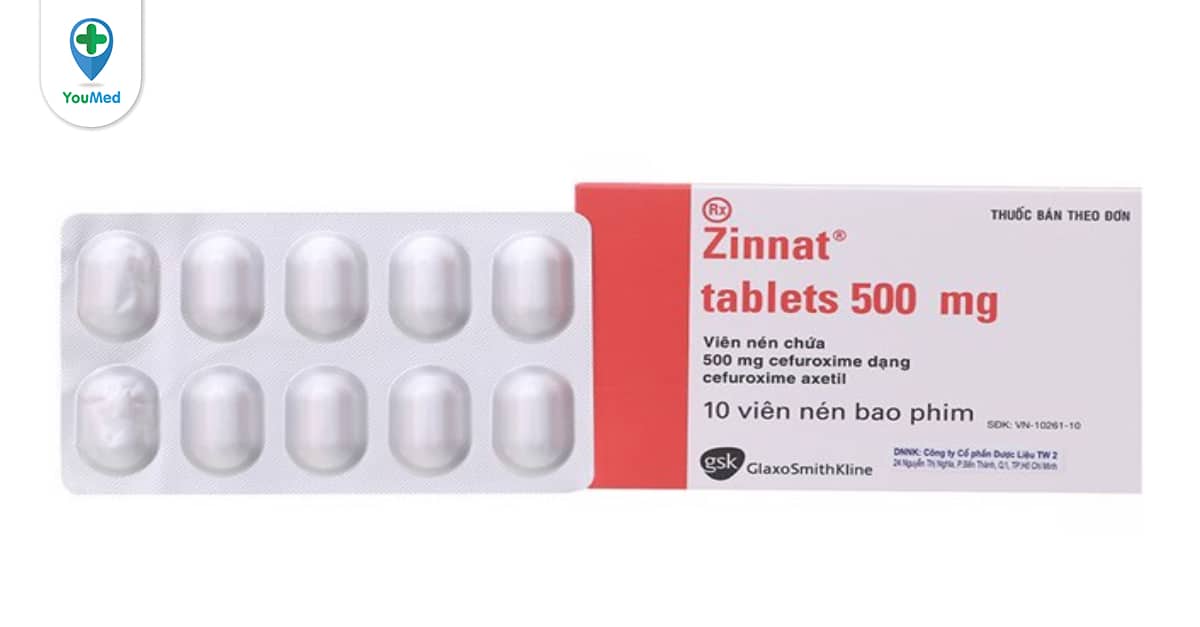Zinnat: cách dùng và những điều cần lưu ý - YouMed