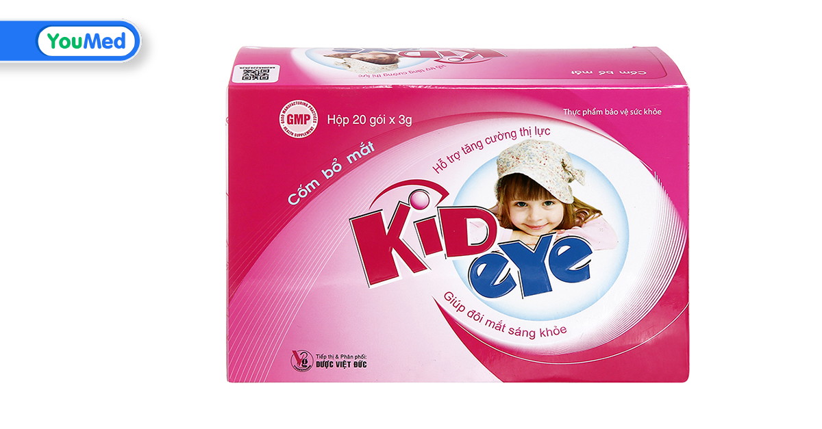 Thuốc bổ mắt Kid eyes: cách dùng và lưu ý khi sử dụng - YouMed