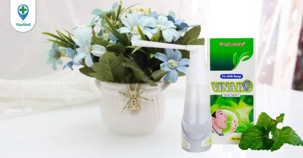 Thuốc xịt họng Vinaho: giá, thành phần và cách sử dụng - YouMed