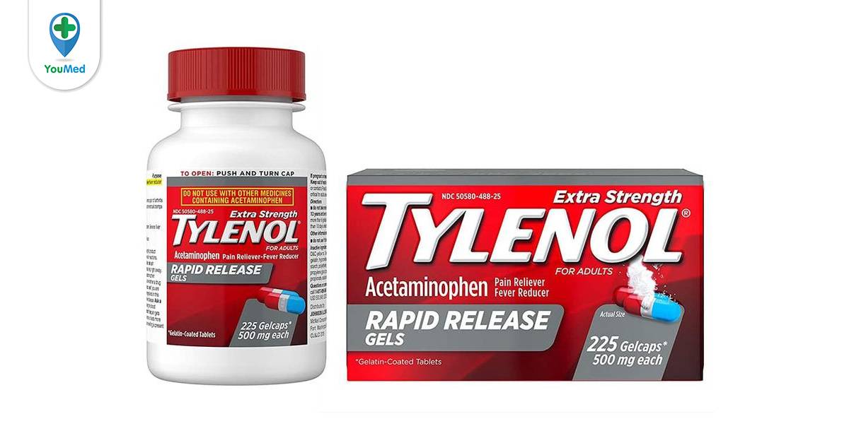 Tylenol là thuốc gì? Giá, công dụng và cách dùng hiệu quả - YouMed