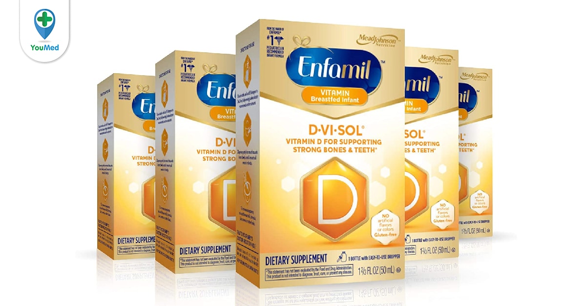 Thuốc bổ sung Vitamin D Enfamil D-Vi-Sol có tốt không? - YouMed