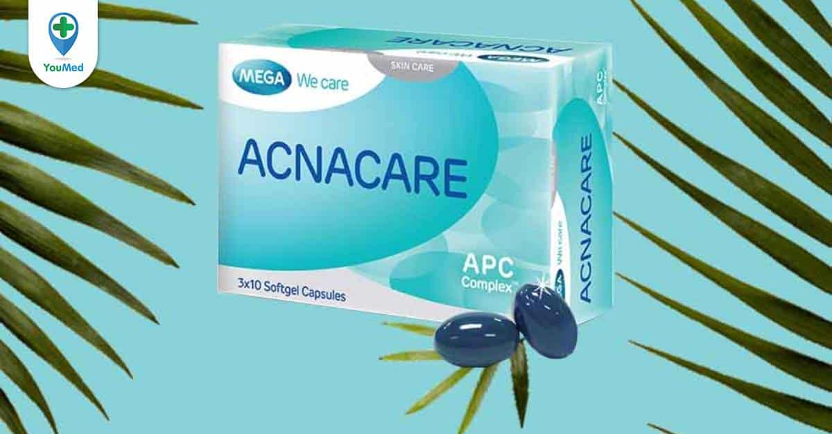 Viên uống trị mụn Acnacare và những điều cần biết - YouMed