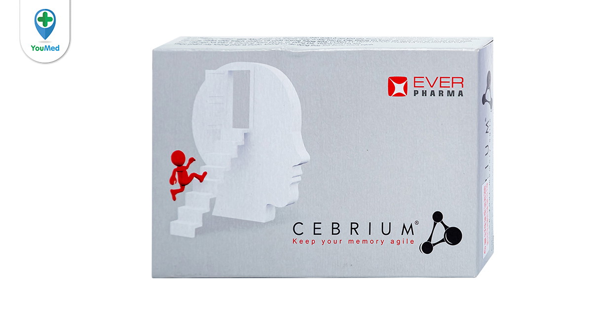 Viên uống tăng cường trí não Cebrium có tốt không? Lưu ý khi dùng - YouMed
