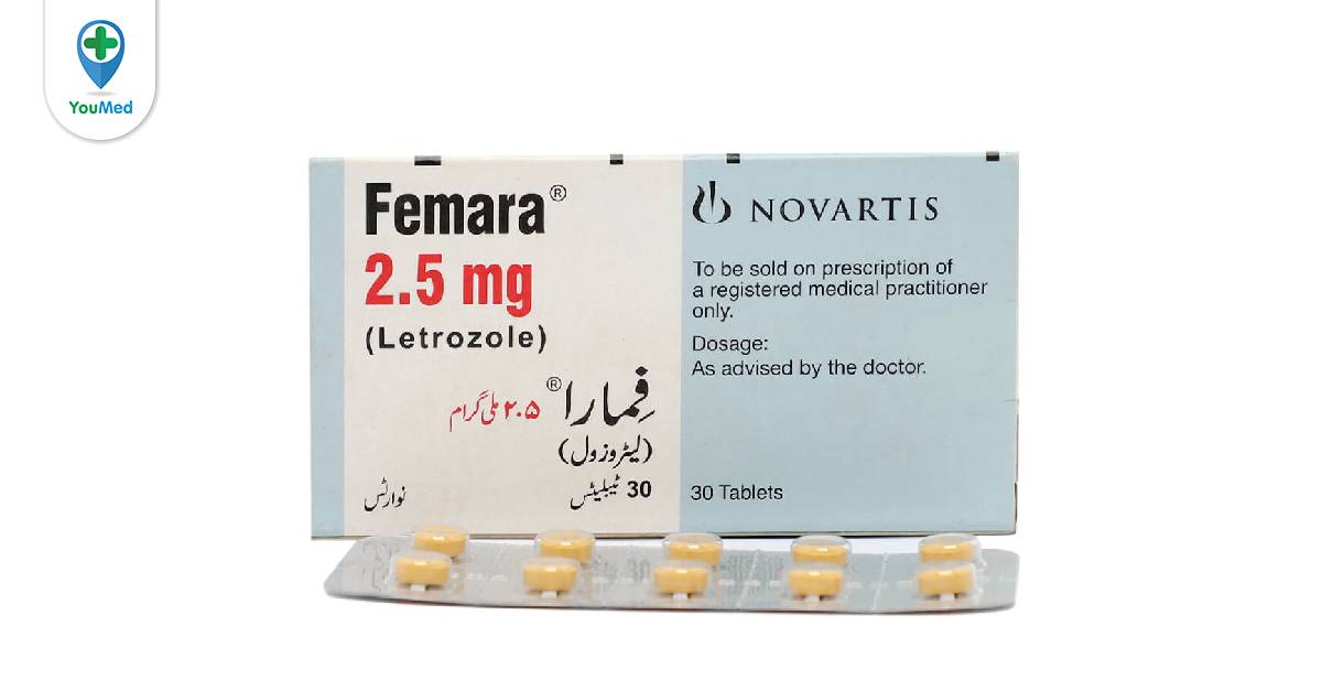 Femara là thuốc gì? Công dụng, cách dùng và lưu ý - YouMed