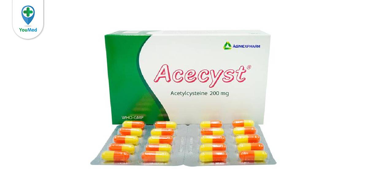 Acecyst® là thuốc gì? Công dụng, cách dùng và lưu ý - YouMed