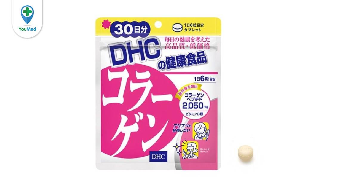 Viên uống Collagen DHC có tốt không? Lưu ý khi dùng - YouMed