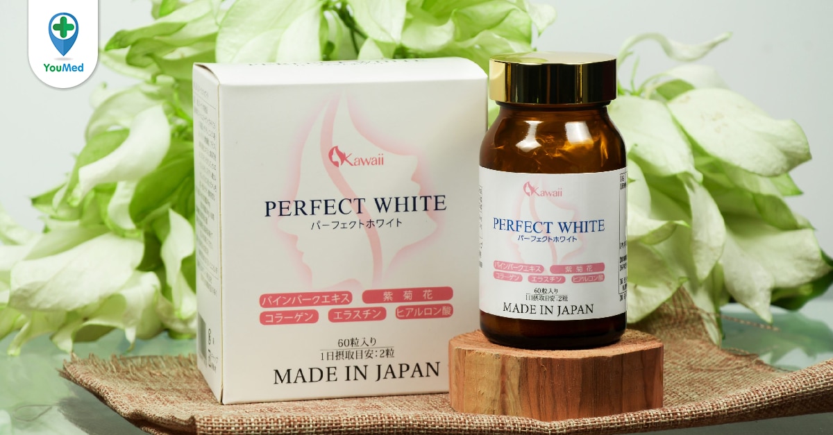 Viên uống trắng da Perfect White Nhật Bản có hiệu quả không? - YouMed