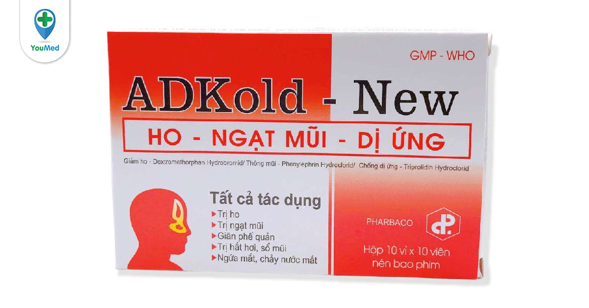 Adkold New Là Thuốc Gì Công Dụng Cách Dùng Và Lưu ý Youmed