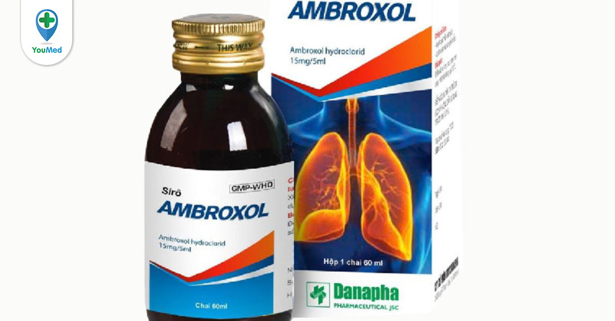 Siro Ambroxol Danapha là thuốc gì? Công dụng, cách dùng và lưu ý khi ...