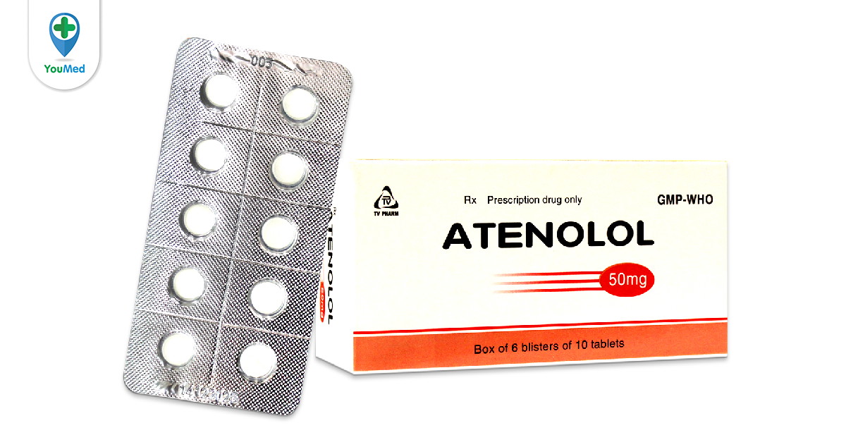 Atenolol TV.PHARM là thuốc gì? Công dụng, cách dùng và lưu ý khi dùng ...
