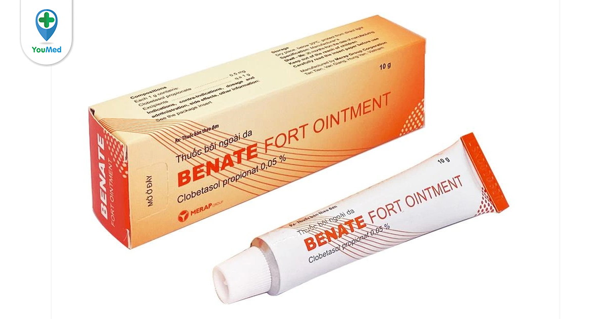 Benate Fort Ointment là thuốc gì? Công dụng, cách dùng và lưu ý khi ...