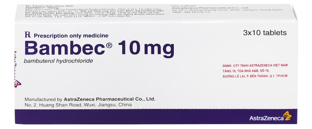 Bambec là thuốc gì? Công dụng, cách dùng và lưu ý khi dùng - YouMed