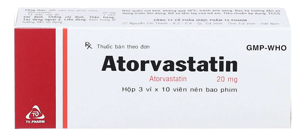 Atorvastatin T.V Pharm là thuốc gì? Công dụng, cách dùng và lưu ý khi ...