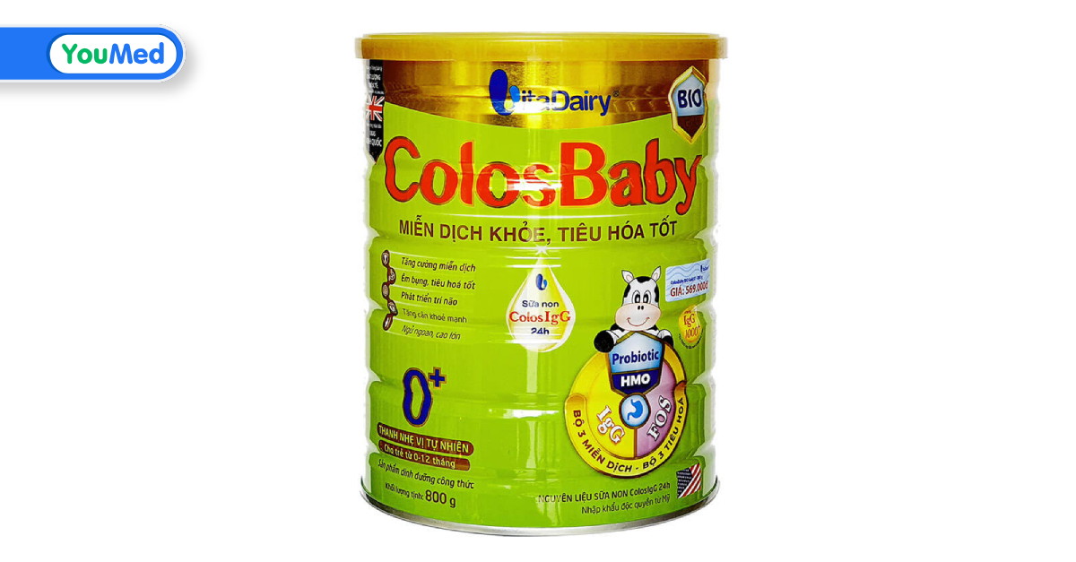 Sữa ColosBaby Bio Gold hỗ trợ hệ tiêu hóa có tốt không?