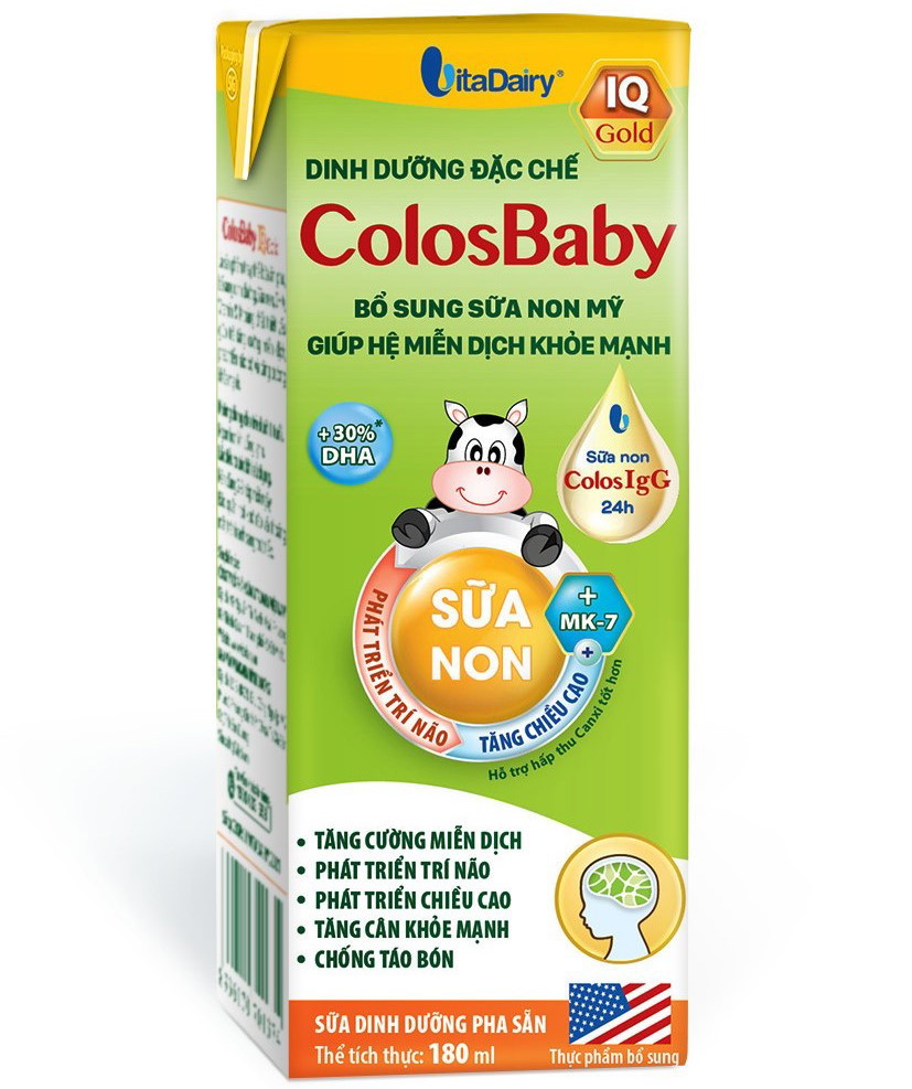 Sữa non ColosBaby IQ Gold giúp phát triển trí não có tốt không? Cần lưu ...
