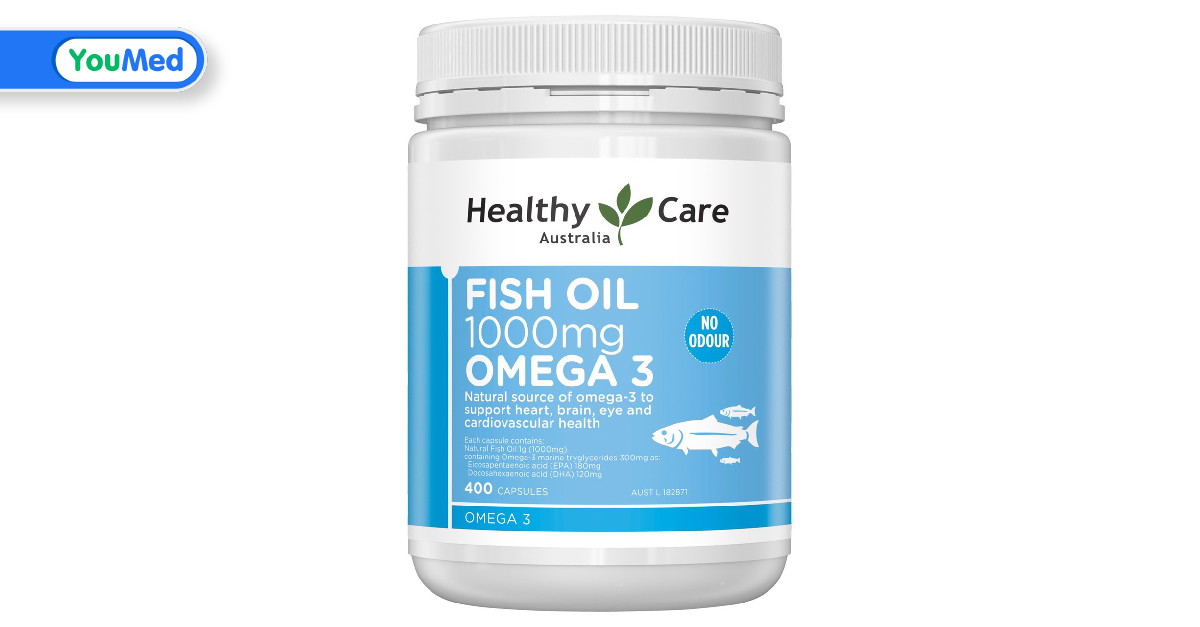 Dầu cá Healthy Care Fish Oil 1000mg Omega 3 của Úc có tốt không? - YouMed